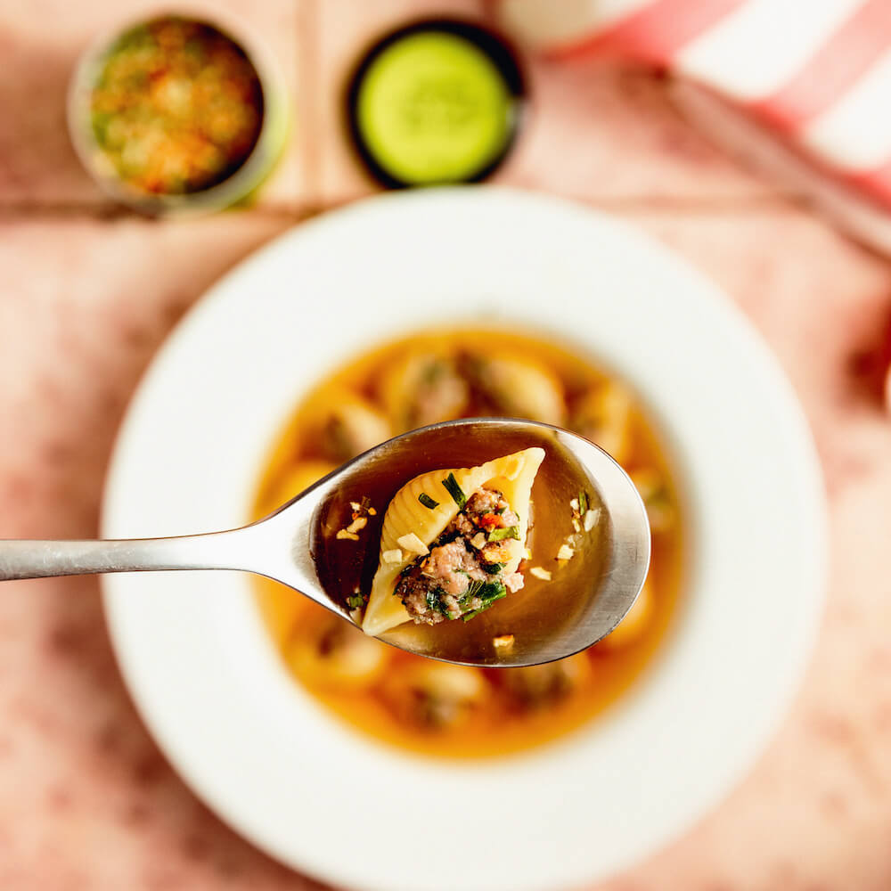 Sopa de galets | Receta | JUST SPICES