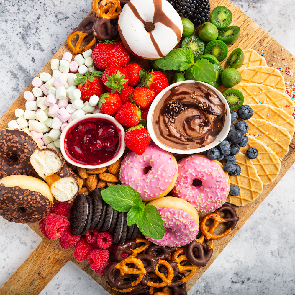 Tabla de snacks dulces | Receta | JUST SPICES