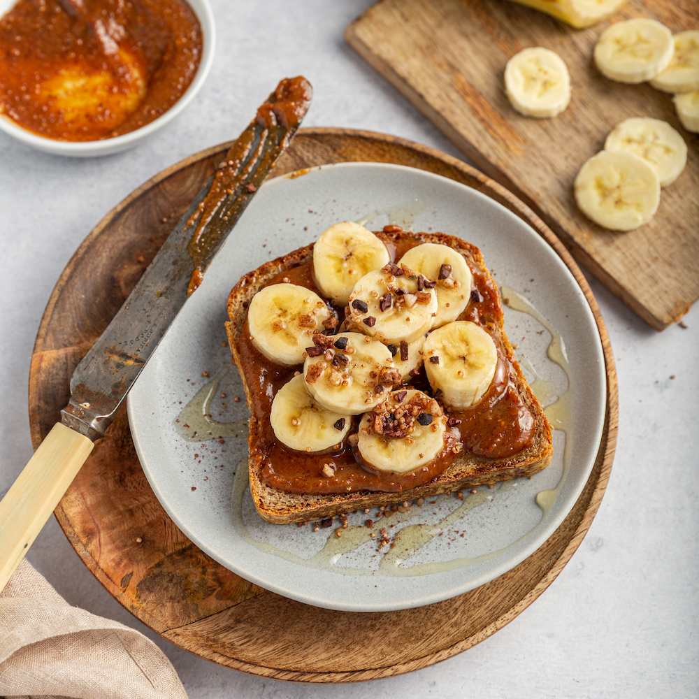 Tostada dulce con cacahuete | Receta | JUST SPICES