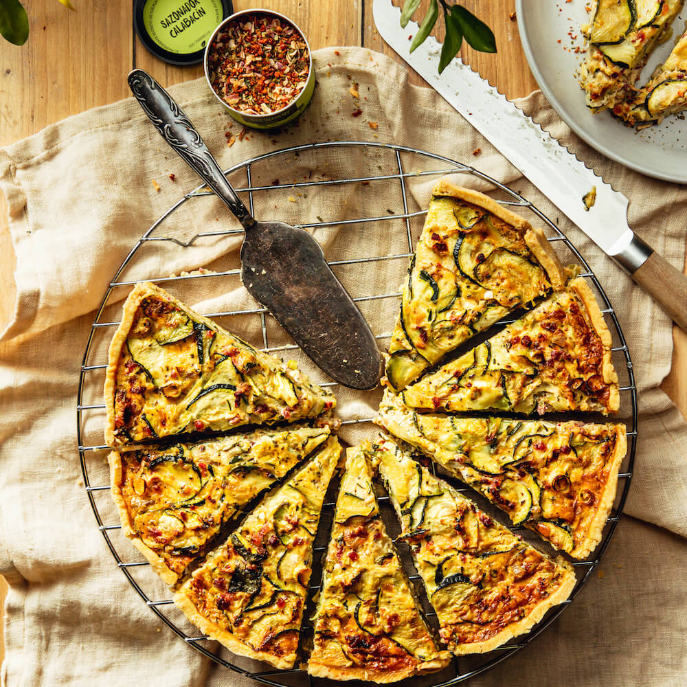 Pastel de calabacín al horno | Receta | JUST SPICES