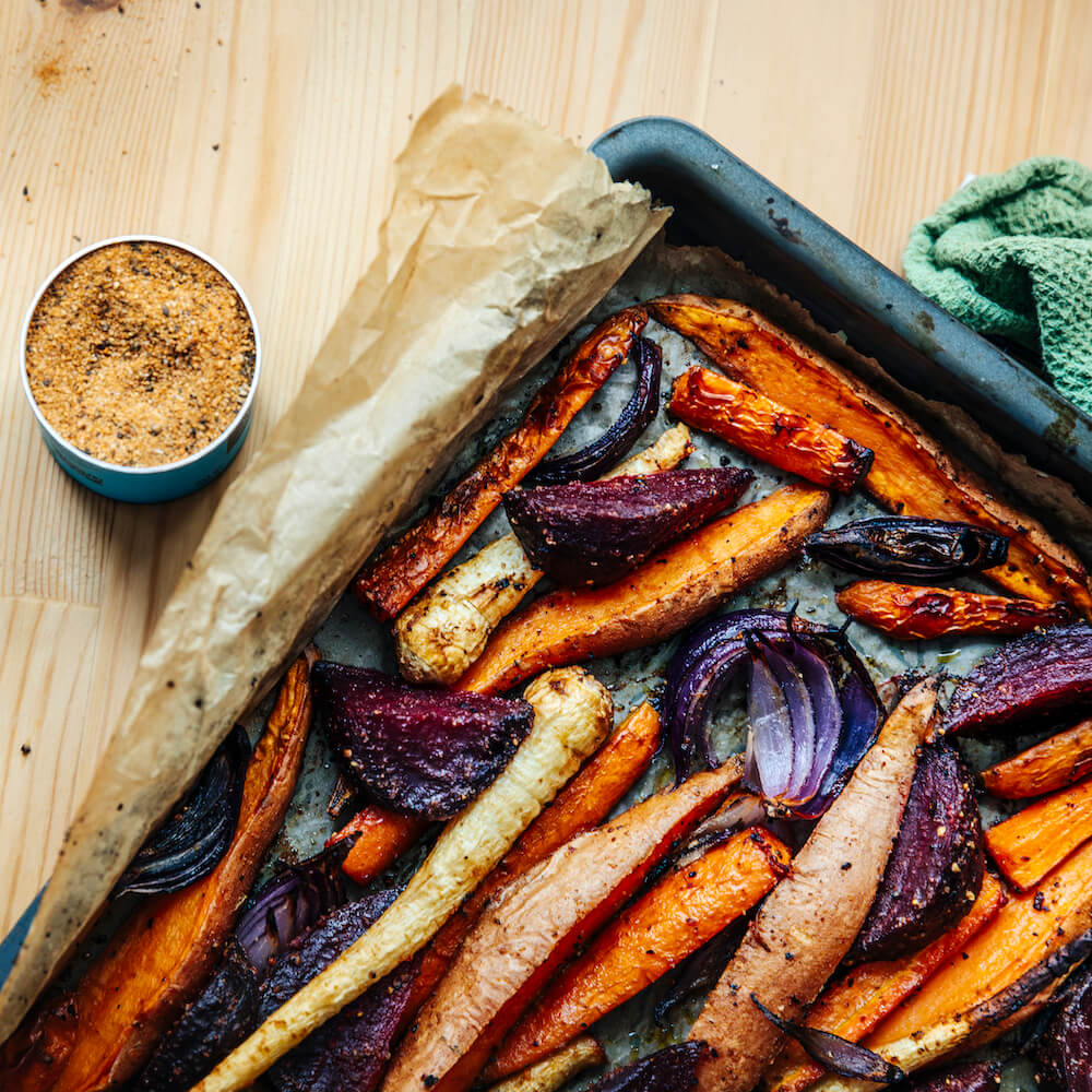 Verduras de invierno al horno | Receta | JUST SPICES