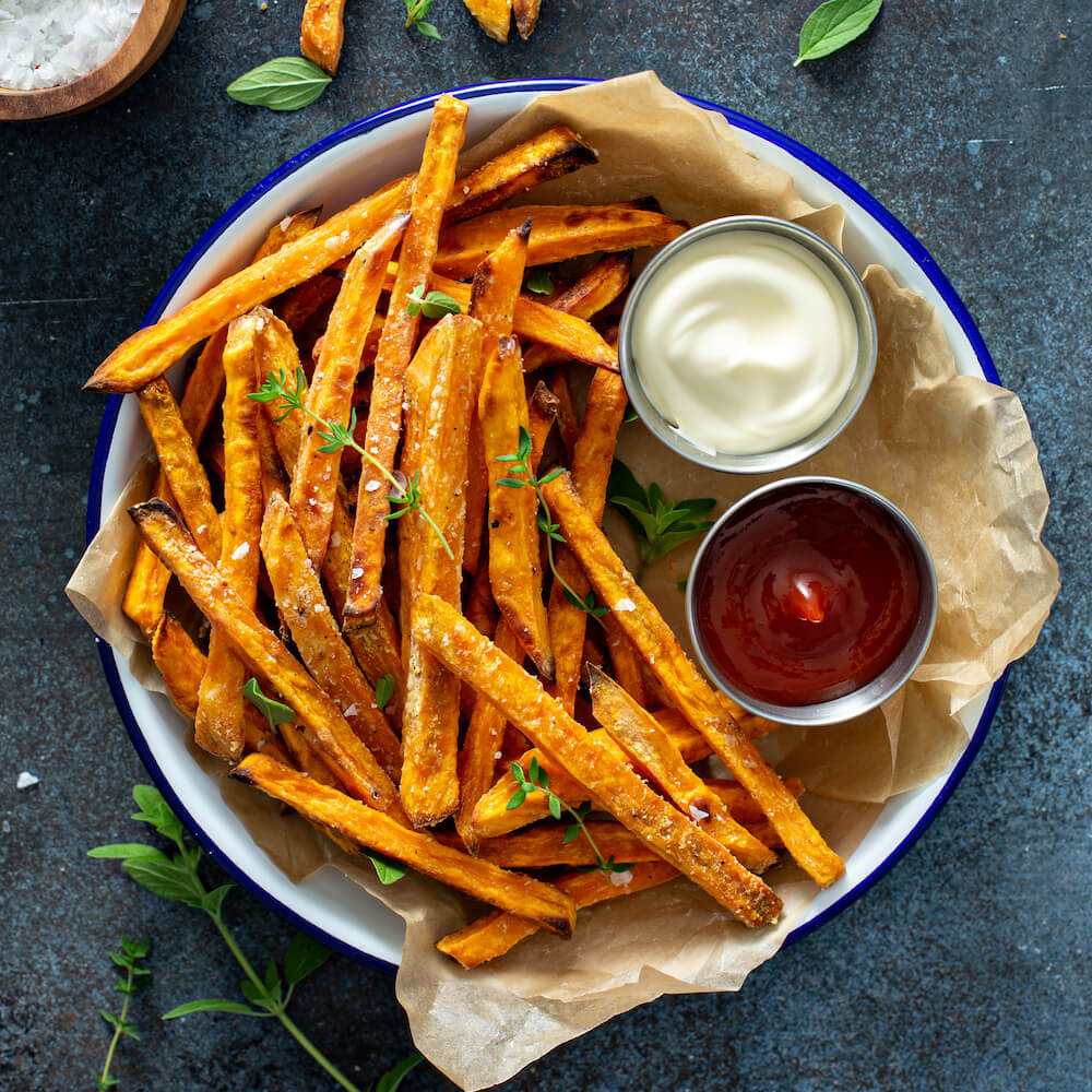 Bastones de Boniato: Receta para Airfryer | Receta | JUST SPICES