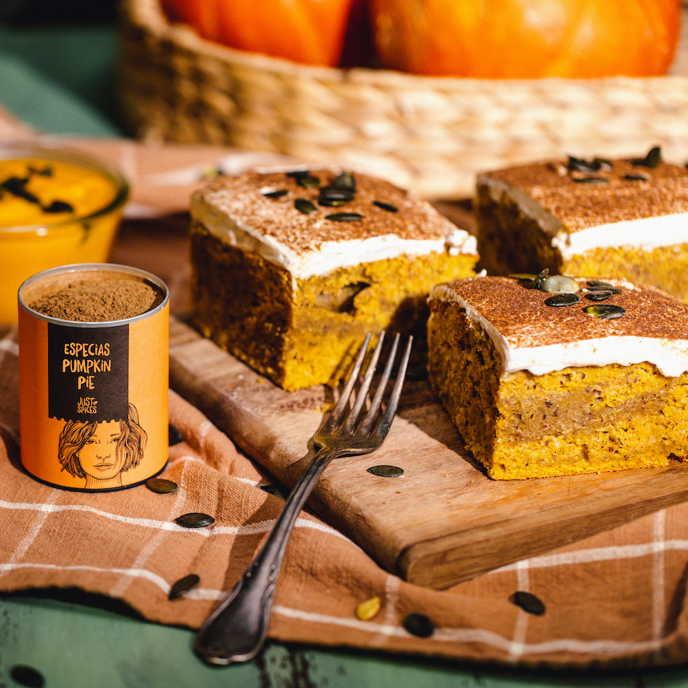 Bizcocho de calabaza y yogur | Receta | JUST SPICES