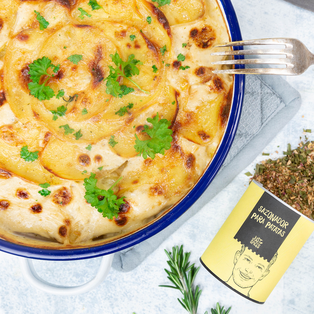 Patatas gratinadas en airfryer | Receta | JUST SPICES