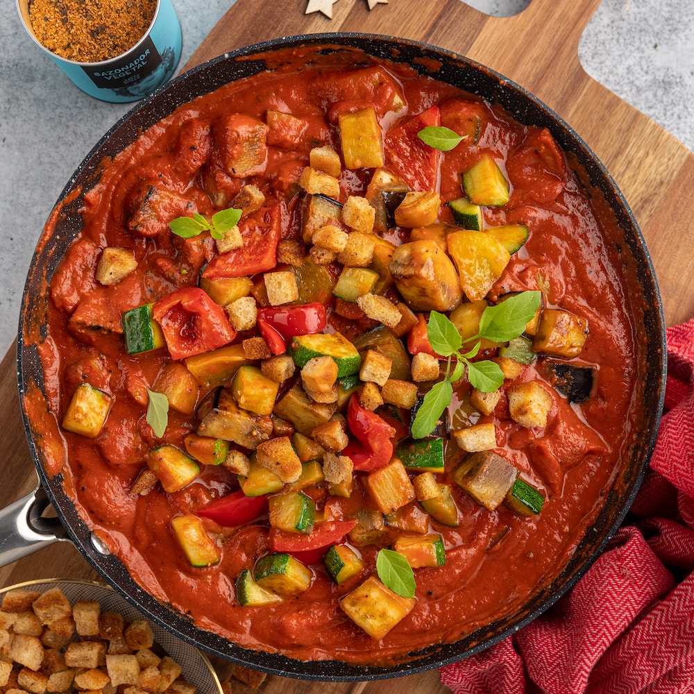 Receta de pisto de calabacín | Receta | JUST SPICES