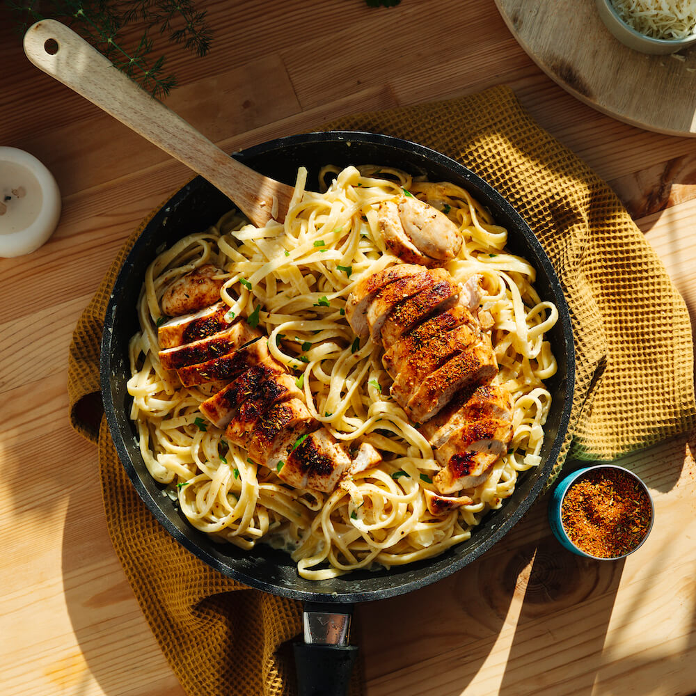 Pollo Alfredo | Receta | JUST SPICES