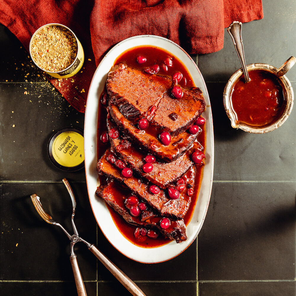 Ternera asada con arándanos | Receta | JUST SPICES